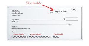Check Format: How to Fill Out a Check
