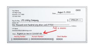 Check Format: How to Fill Out a Check